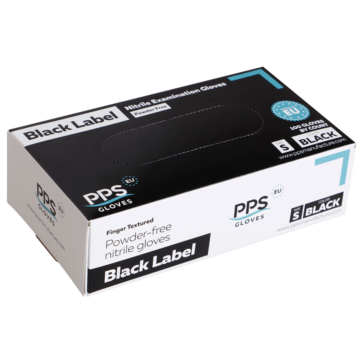 PPS NITRILE BLACK PF Γάντια νιτριλίου μιας χρήσης εργασιας ...